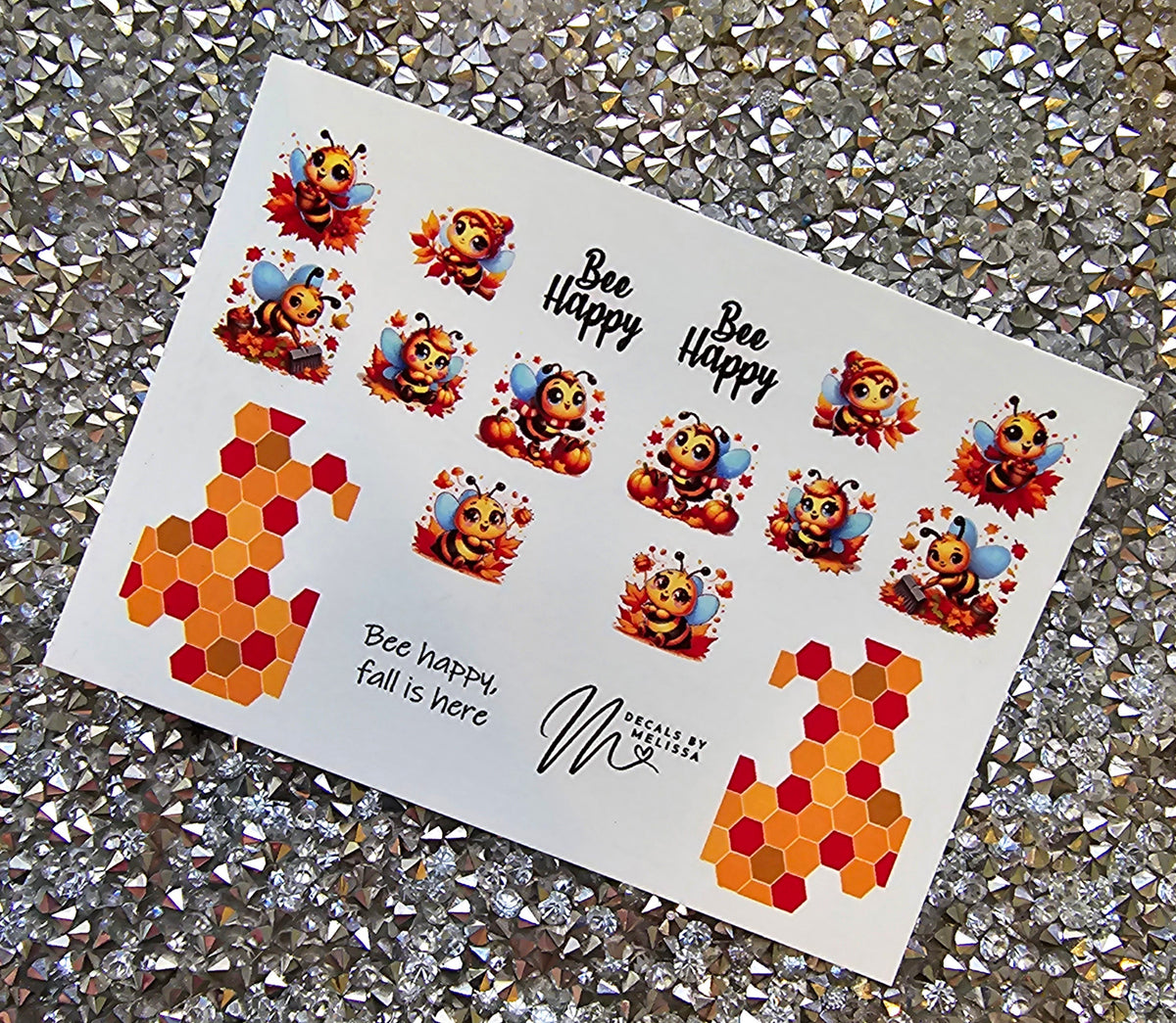 Bee happy, Fall is here – CustomDecalsByMelissa