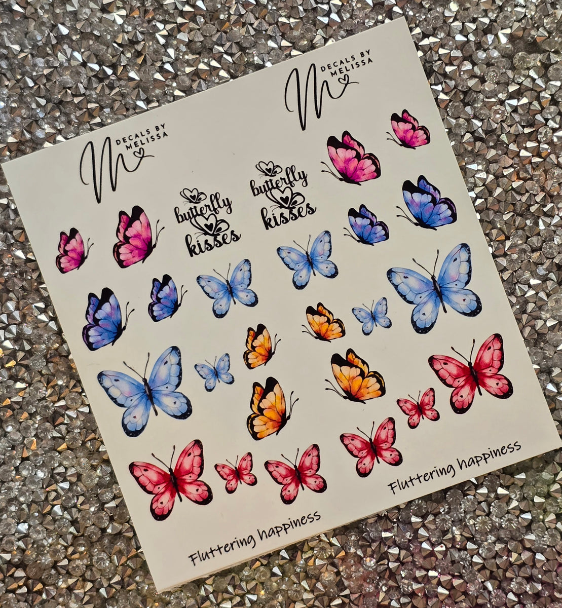 Fluttering happiness – CustomDecalsByMelissa